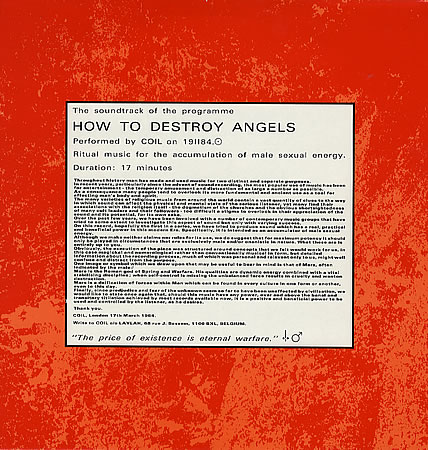 How to Destroy Angels by Coil (EP, Ritual Ambient): Reviews, Ratings ...