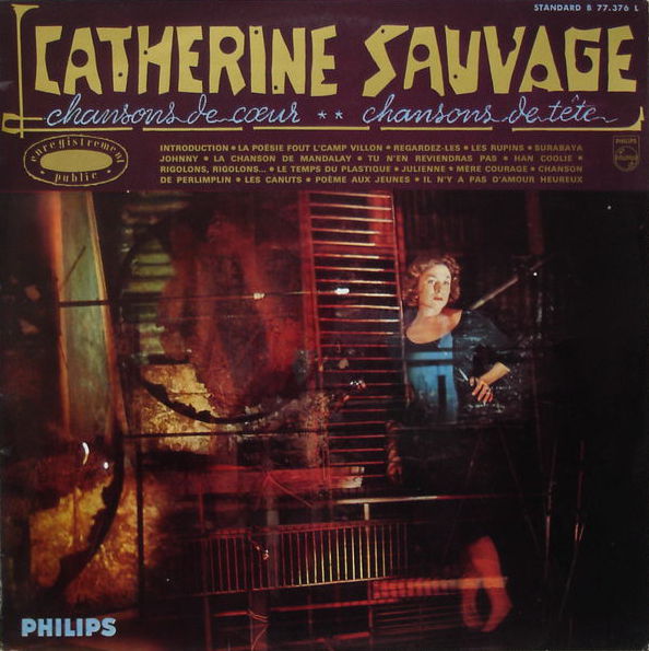 Chansons de coeur... Chansons de tête... by Catherine Sauvage (Album ...