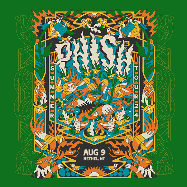 Live Phish 08.09.24 - Bethel Woods Center for the Arts, Bethel, NY by ...