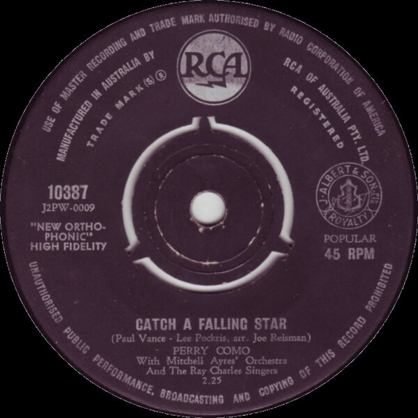 2UE Official Top 40 - 27 April 1958 - Sydney NSW Australia - Rate Your ...