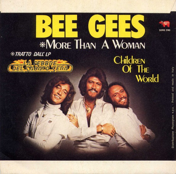 More Than a Woman / Children of the World by Bee Gees (Single, Disco ...