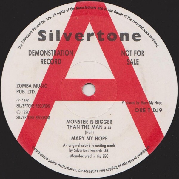 Monster Is Bigger Than the Man / Wildman Childman by Mary My Hope ...