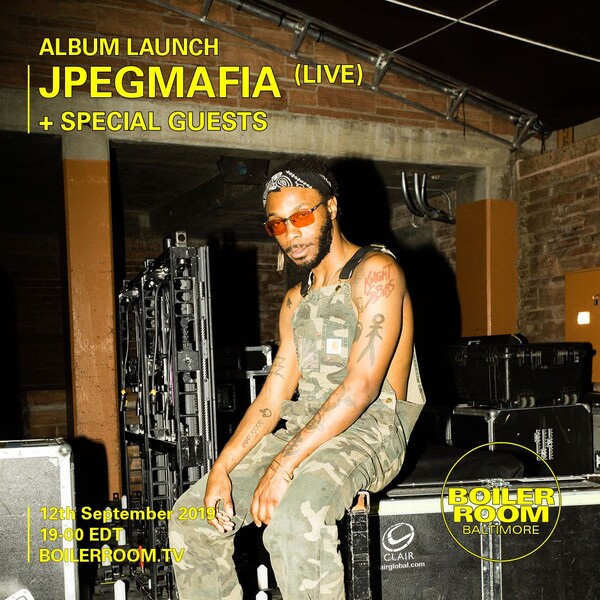 JPEGMAFIA Live | Baltimore: JPEGMAFIA 'All My Heroes Are Cornballs ...