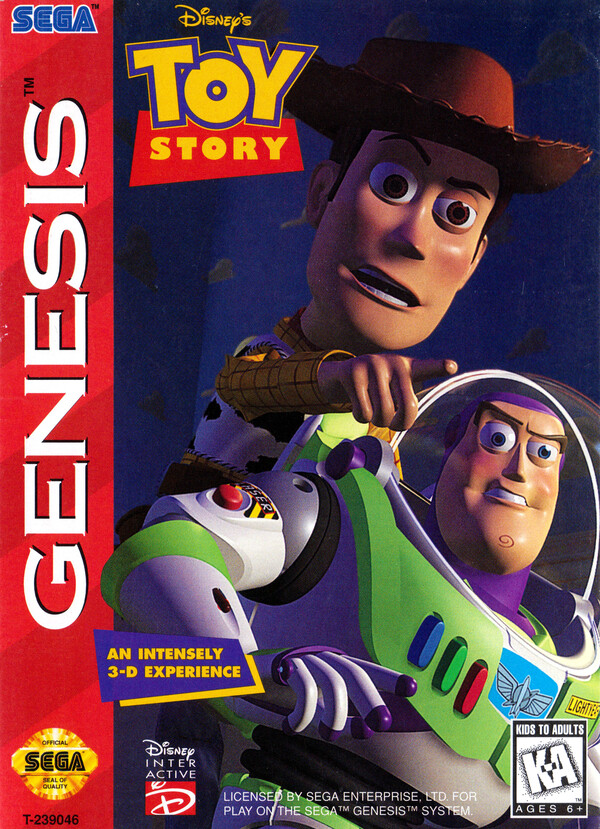 Toy Story [Mega Drive] by Andy Blythe & Marten Joustra (Bootleg, Video ...