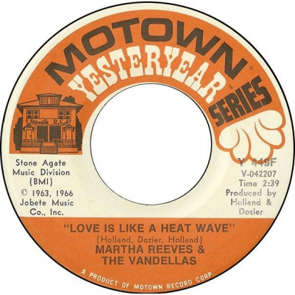 Love is Like a Heat Wave / Come and Get These Memories by Martha Reeves ...