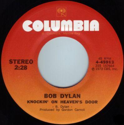 Knockin' on Heaven's Door / Turkey Chase by Bob Dylan (Single, Folk Rock): Reviews, Ratings ...