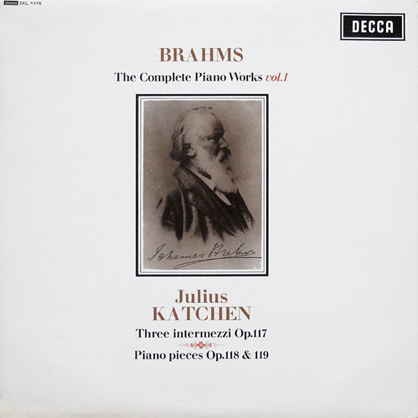 The Complete Piano Works Vol. 1 by Julius Katchen (Album, Romanticism ...