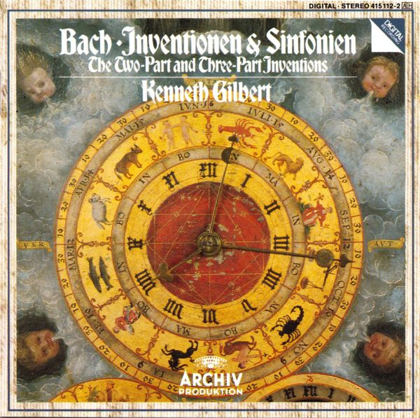 Inventionen & Sinfonien (The Two-Part and Three-Part Inventions) by Kenneth Gilbert (Album ...