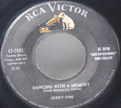 Dancing With a Memory / Dancing Partners by Jerry Sims (Single ...