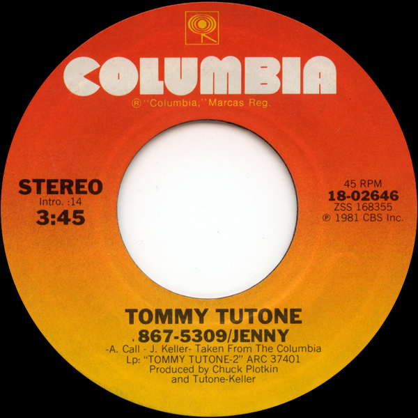 Tommy Tutone Albums: songs, discography, biography, and listening guide ...