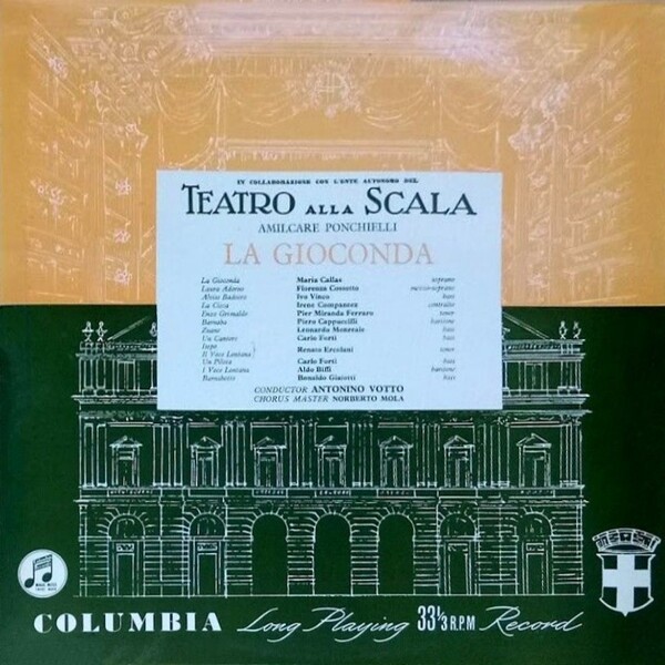 La Gioconda by Orchestra del Teatro alla Scala / Coro del Teatro alla Scala / Antonino Votto ...