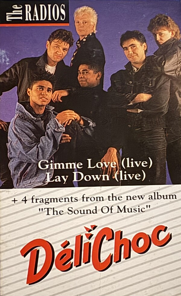 Gimme Love (Live) / Lay Down (Live) by The Radios (Single, Pop Rock ...