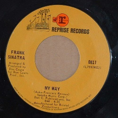 My Way / Blue Lace by Frank Sinatra (Single, Traditional Pop): Reviews, Ratings, Credits, Song ...