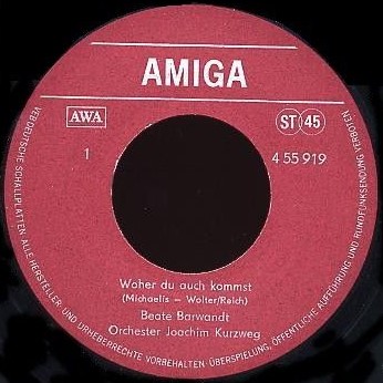 Woher du auch kommst / Laßt uns glücklich sein by Beate Barwandt ...