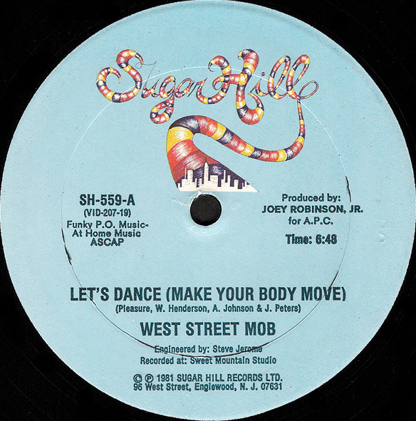 Let's Dance (Make Your Body Move) by West Street Mob (Single, Disco Rap ...