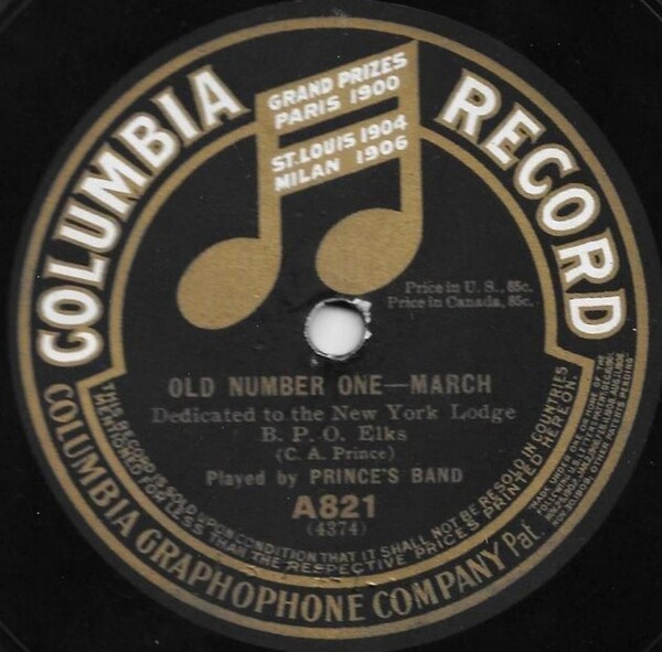Old Number One / Colt's Armory March by Prince's Band (Single): Reviews ...