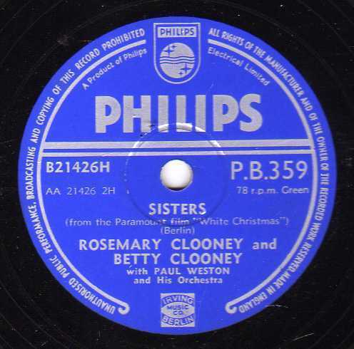 Love, You Didn't Do Right by Me / Sisters by Rosemary Clooney & Betty ...