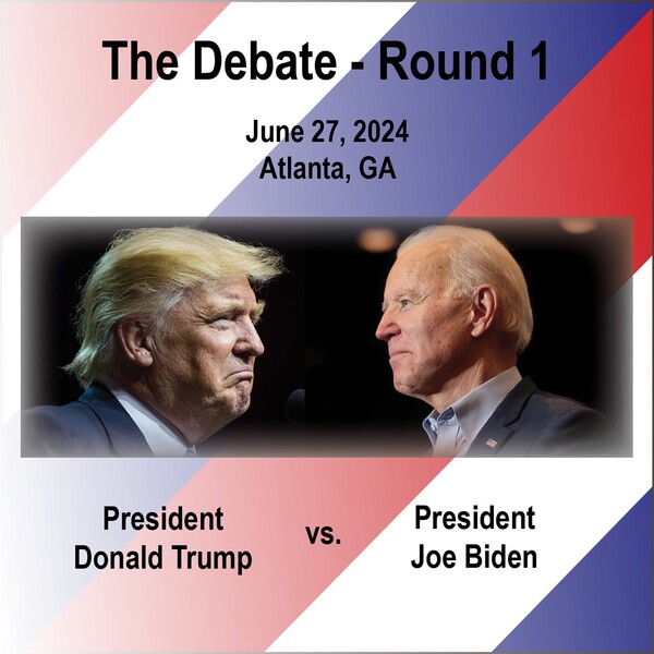 The Debate - Round 1 (June 27, 2024) by Joe Biden & Donald Trump (Album ...