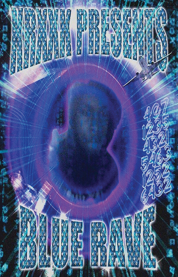 BLUE RAVE / BLACK RAVE [Black Cassette] by Krxxk (Compilation; Forced ...