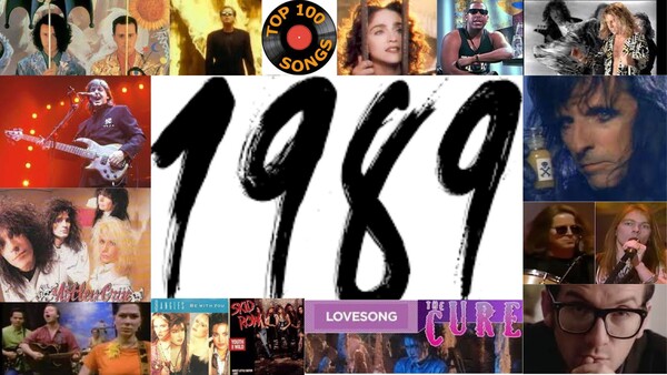 My Top 100 Songs of 1989 - Rate Your Music