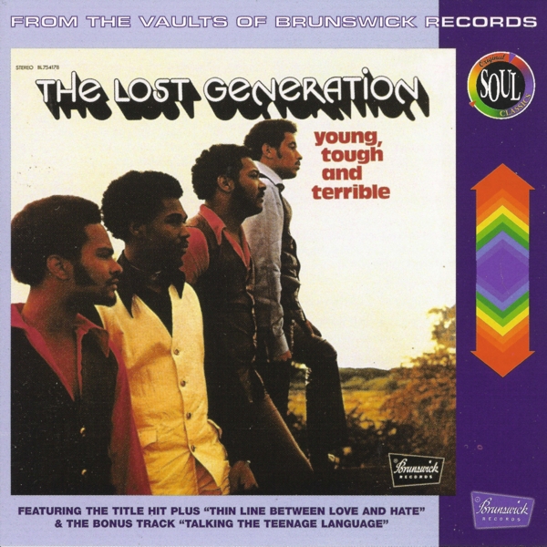 Young, Tough and Terrible by The Lost Generation (Album; Brunswick; BRC ...
