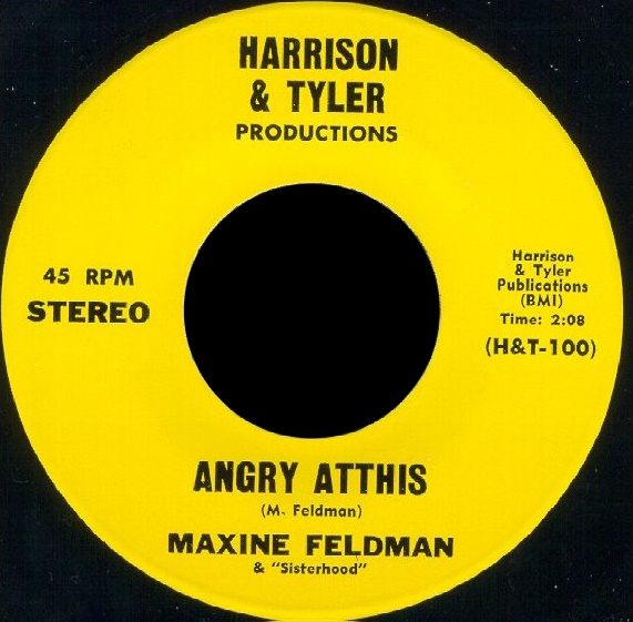 Angry Atthis / Bar One by Maxine Feldman (Single, Women's Music ...