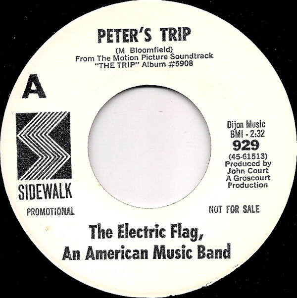 Peter's Trip / Green and Gold by The Electric Flag, an American Music ...