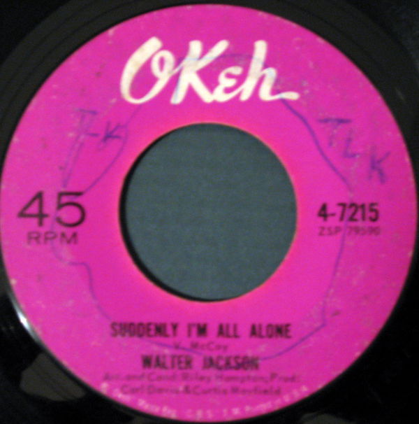 Suddenly I'm All Alone / Special Love by Walter Jackson (Single, Soul ...