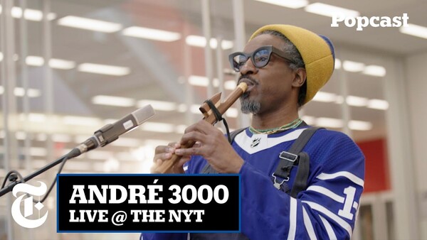 Live in the New York Times Newsroom by André 3000 (Video): Reviews ...