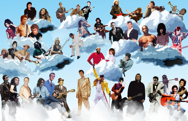 Dead Artists That I Saw Live - Rock In Peace - Rate Your Music