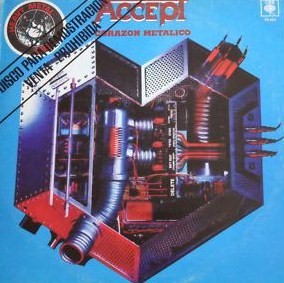 Corazón metálico by Accept (Album; CBS; 20623): Reviews, Ratings ...