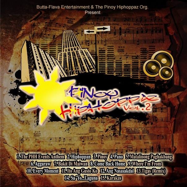 The Pinoy Hiphoppaz Volume 2 by Various Artists (Compilation, Hip Hop ...