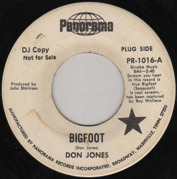 Bigfoot by Don Jones (Single, Country): Reviews, Ratings, Credits, Song ...