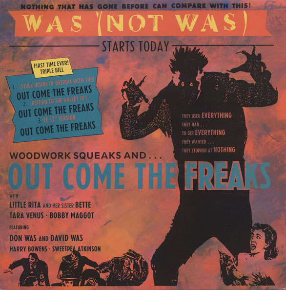 Out Come The Freaks by Was (Not Was) (Single; Fontana; WAS 412 ...