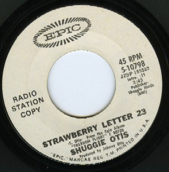 Strawberry Letter 23 / Ice Cold Daydream by Shuggie Otis (Single ...