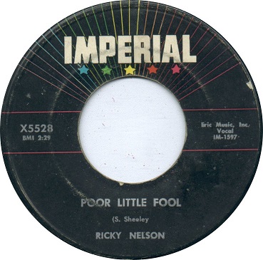 Lists with Poor Little Fool / Don't Leave Me This Way by Ricky Nelson ...