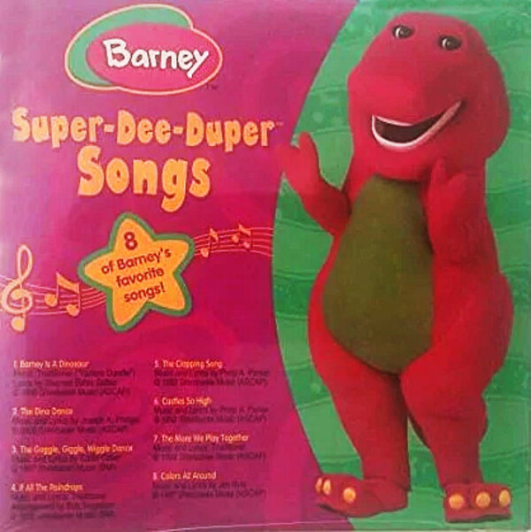 Super-Dee-Duper Songs by Barney (Compilation, Children's Music ...