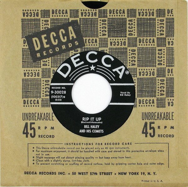 Rip It Up / Teenager's Mother (Are You Right?) by Bill Haley and His ...