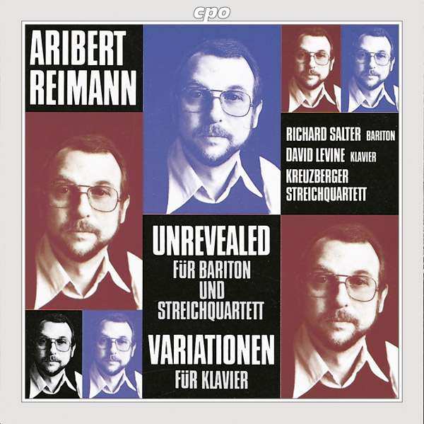 Unrevealed für Bariton und Streichquartett; Variationen für Klavier by ...