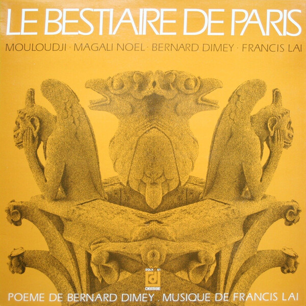 Le bestiaire de Paris by Mouloudji / Magali Noël / Bernard Dimey ...