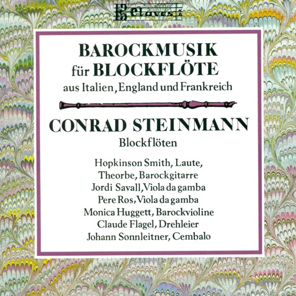 Barockmusik für Blockflöte by Conrad Steinmann / Hopkinson Smith ...