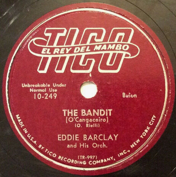 The Bandit (O' Cangaceiro) by Eddie Barclay (Single, Easy Listening ...