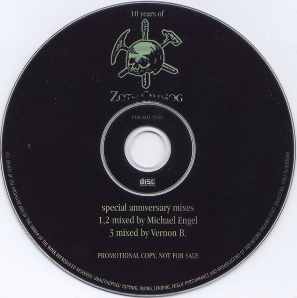 10 Years of Zoth Ommog - Special Anniversary Mixes by Various Artists ...