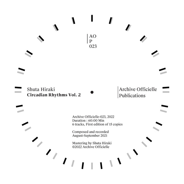 Circadian Rhythms Vol. 2 by Shuta Hiraki (Album): Reviews, Ratings ...