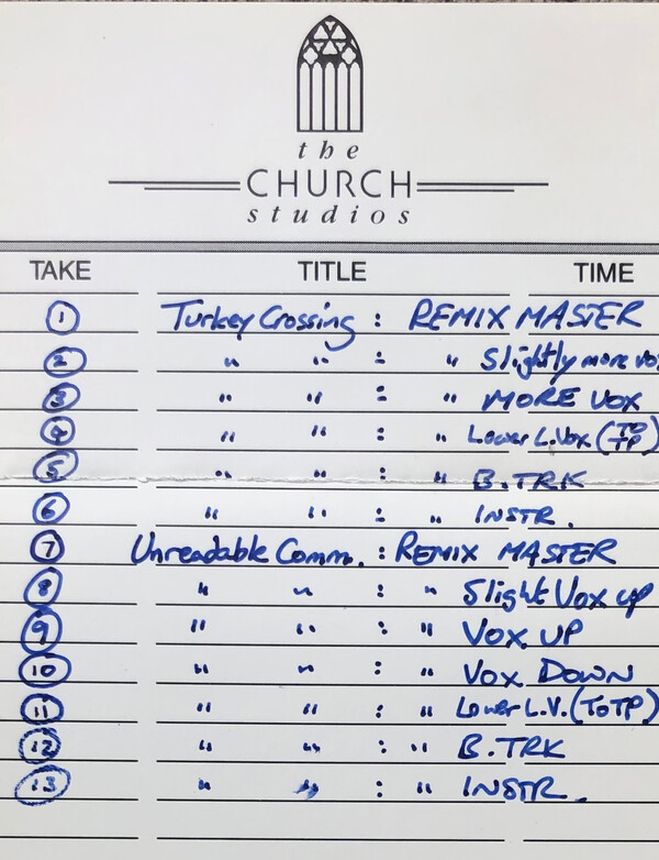 Turkey Crossing - Unreadable Communication Mixes: Bootleg Series Vol 18 ...