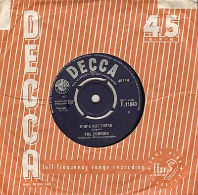 She's Not There / You Make Me Feel Good by The Zombies (Single, Beat ...