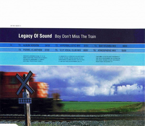 Boy Don't Miss The Train by Legacy of Sound (Single, Ambient Pop ...