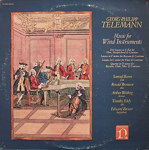 Music for Wind Instruments by Samuel Baron / Ronald Roseman / Arthur ...