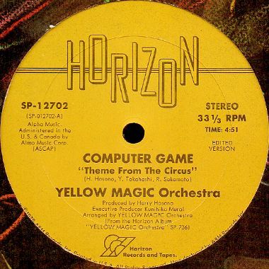 Computer Game ''Theme From The Circus'' / Yellow Magic (Tong Poo) by ...