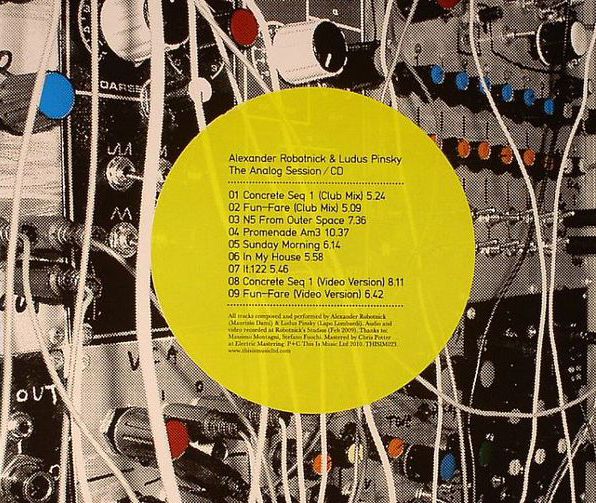 The Analog Session by Alexander Robotnick & Ludus Pinsky (Album ...